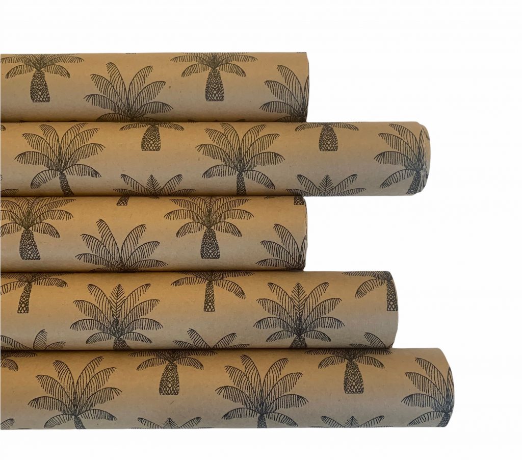 Wrapping Paper Kraft Palm Trees | Daily Wrap
